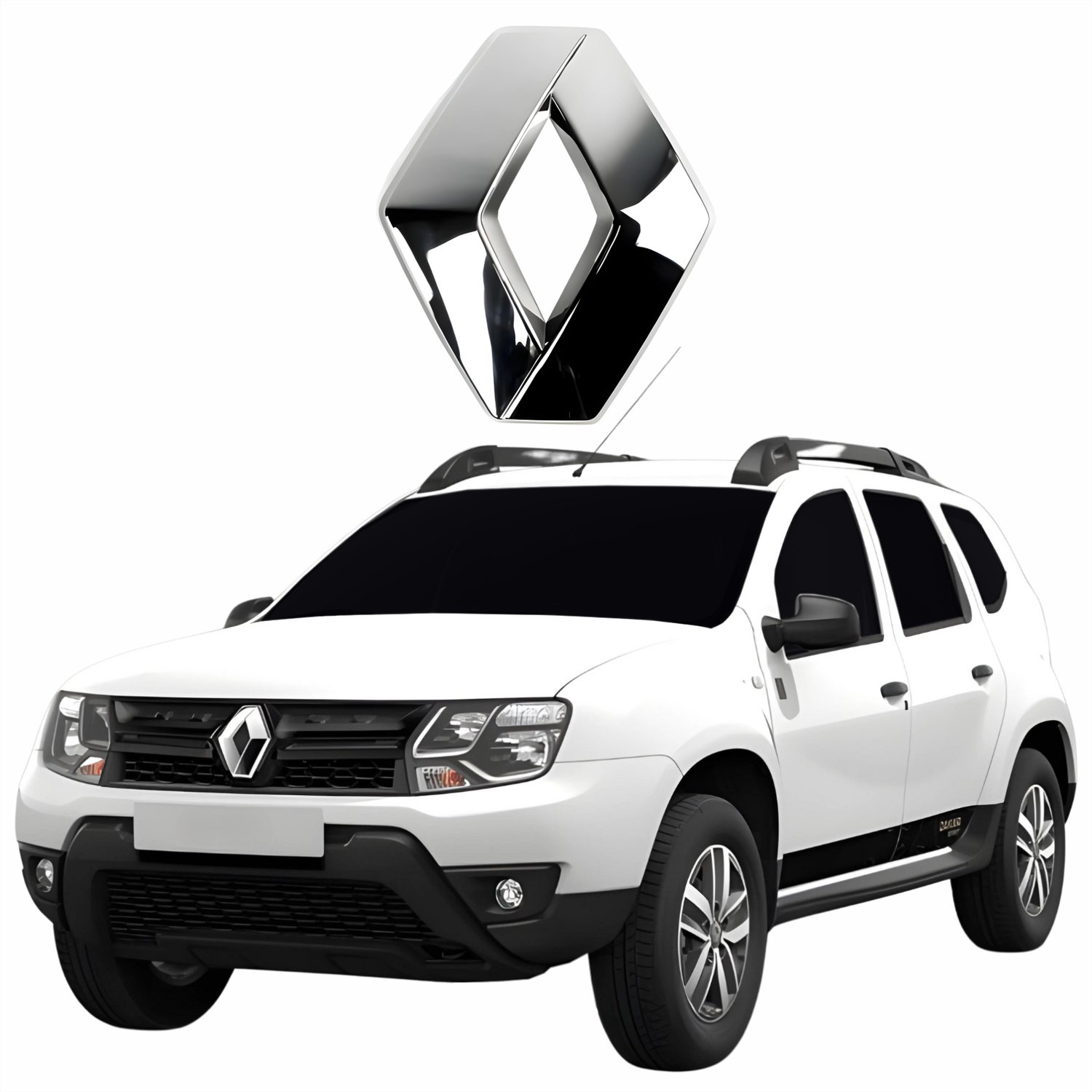 Emblema Grade Renault Duster 2012 Até 2019 - Castelo Auto Peças