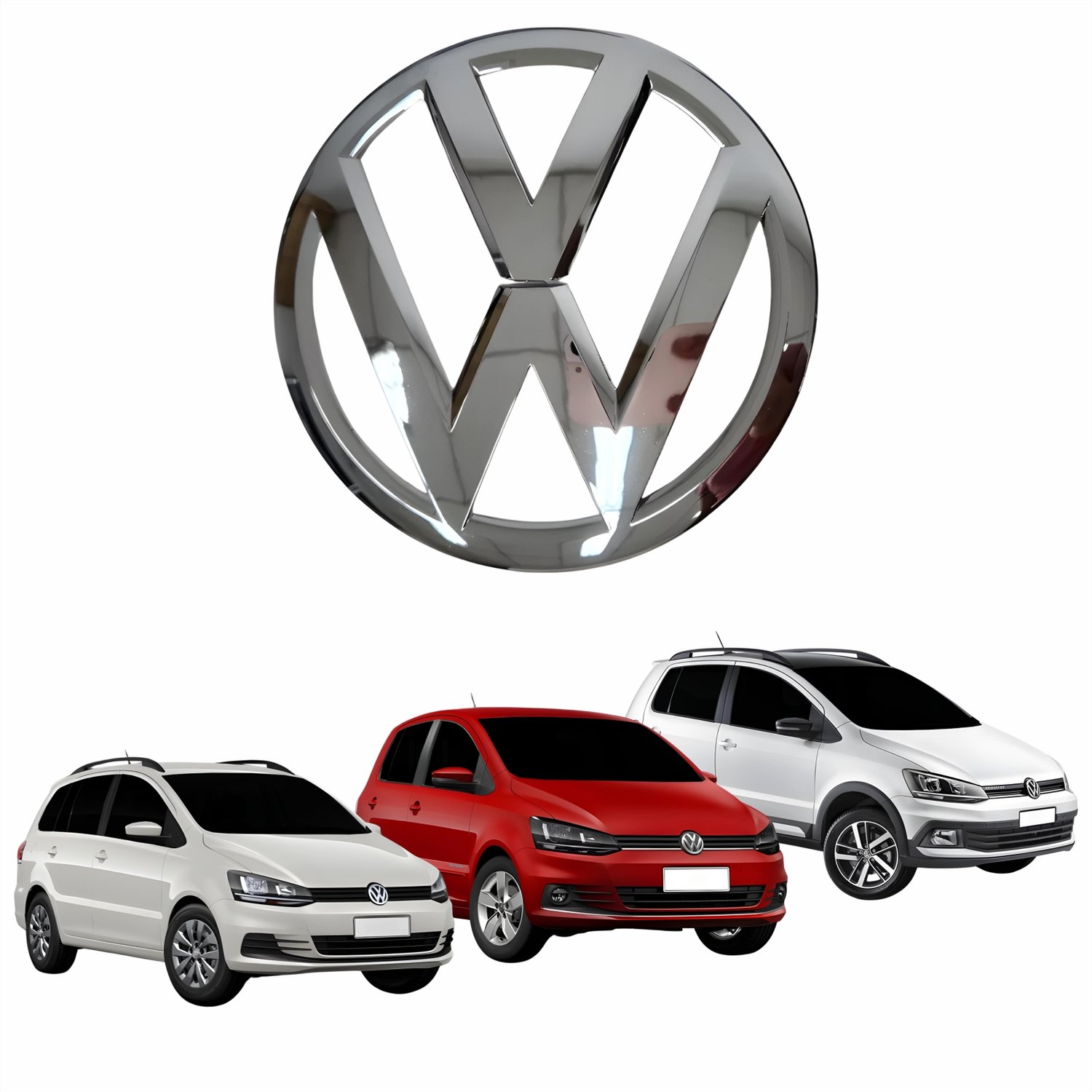 Emblema Grade Vw Fox 15/20 - Castelo Auto Peças