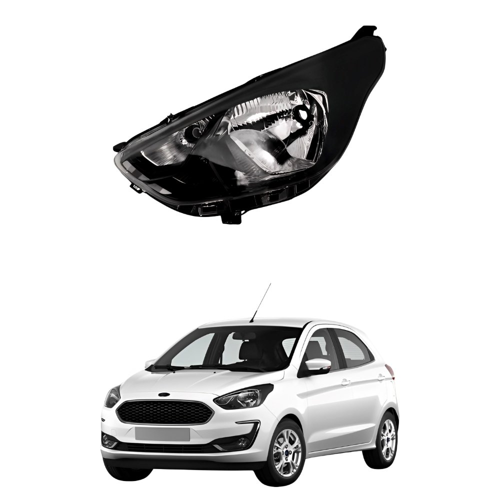 Farol ford ka 19/21 masc negra le - Castelo Auto Peças