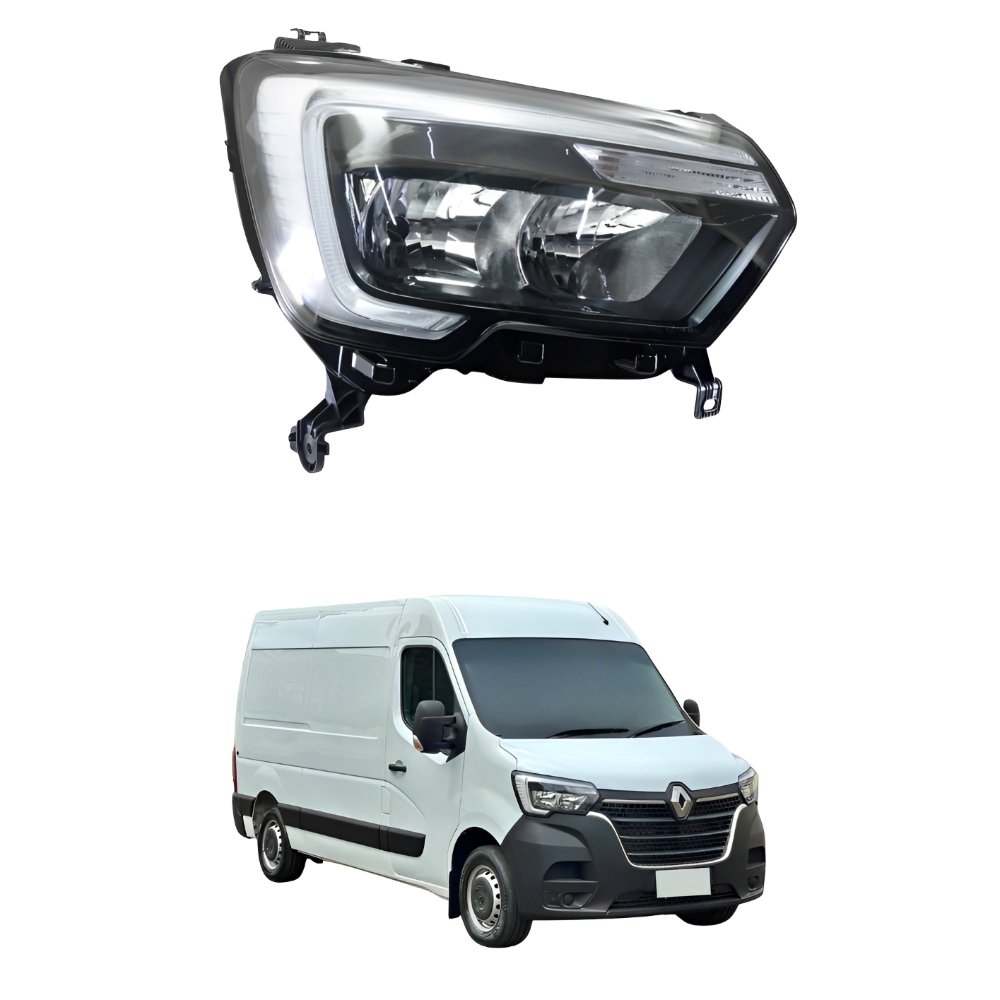 LED Low Beam Kit Renault Master 3 Phase 3 2019-2024 - Installation Like ...