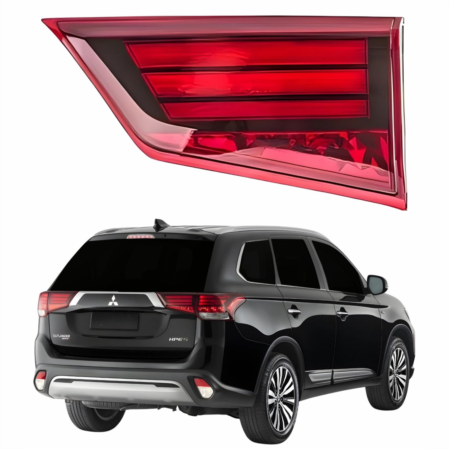 Lanterna mitsubishi outlander 16/20 tampa ld - Castelo Auto Peças